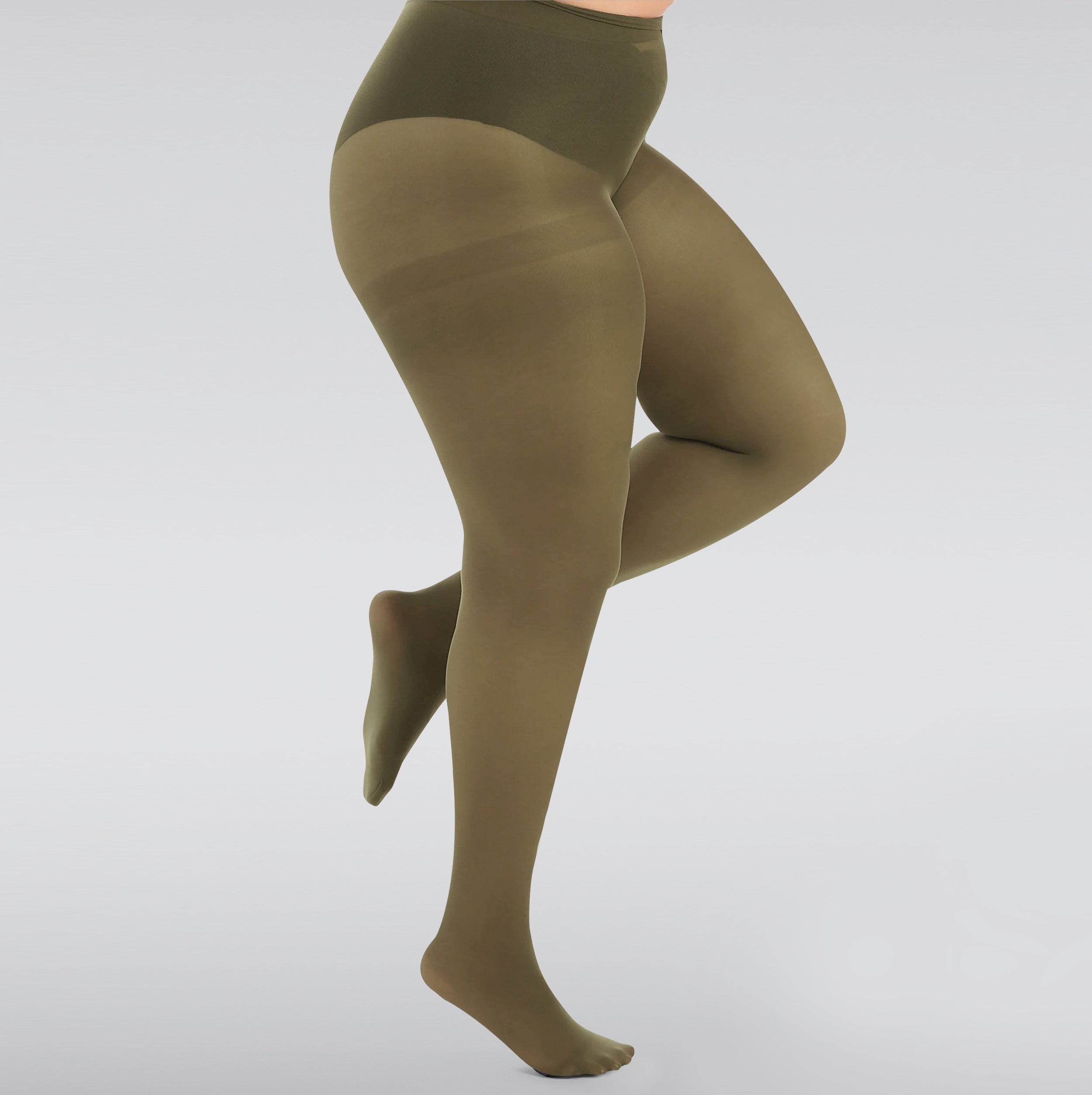 50 Denier Curvy Plus Size Tights - Semi Opaque - Abbie – The Shapeworks